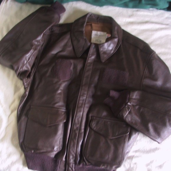 Saddlery (contractor) | Jackets & Coats | Usaf A2 Issue Flight Jacket ...